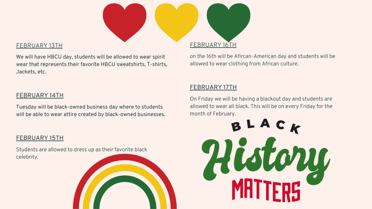 Black History Month – Spirit Week! – Chesapeake Math and IT Academy ...